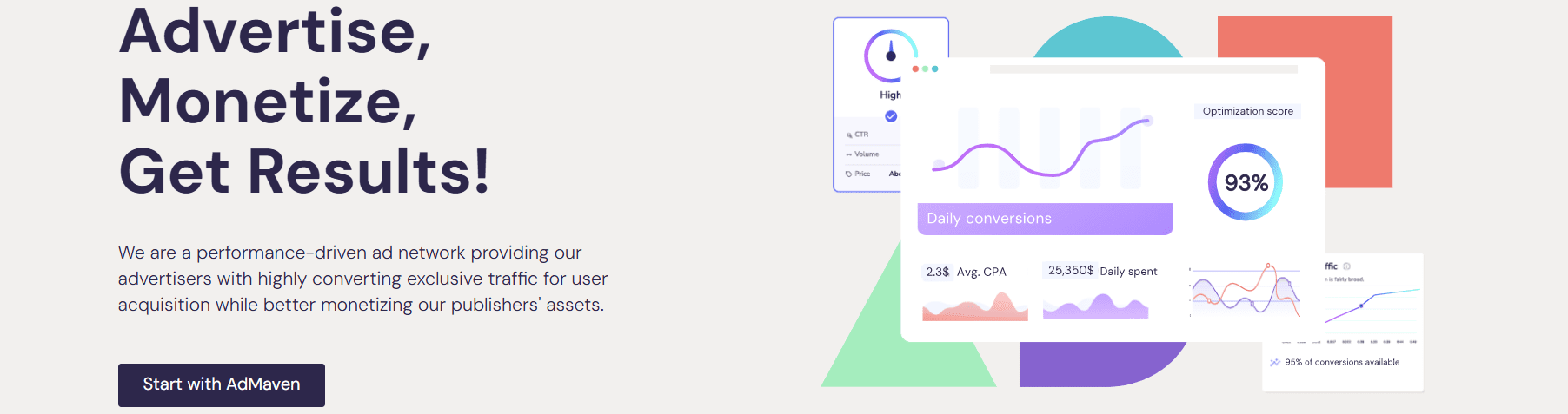 AdMaven: Ad Network with Multiple Ad Formats for Performance Marketing